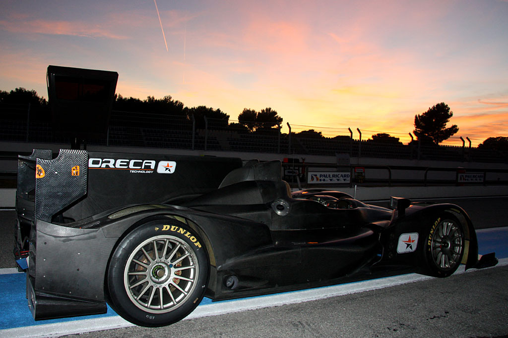 Motorsporten.dk - Le Mans - Den første test med ORECA 03 2012